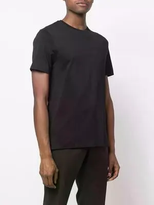 Ralph Lauren Purple Label Script Logo-embroidered Cotton T-shirt - Black
