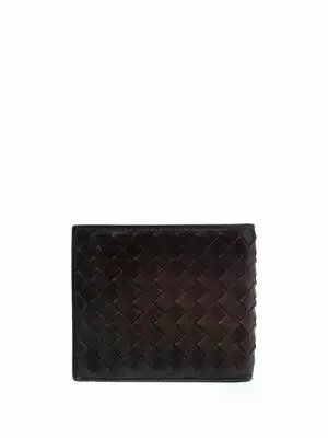 Officine Creative Boudin Woven Bi-fold Wallet
