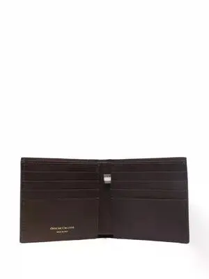 Officine Creative Boudin Woven Bi-fold Wallet