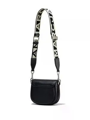 Marc Jacobs The Covered J Marc Saddle Bag - Black