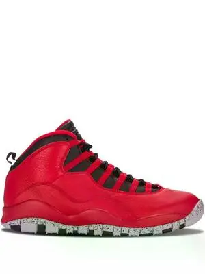 JORDAN 10 Retro 30th Bulls Over Broadway Sneakers - Red