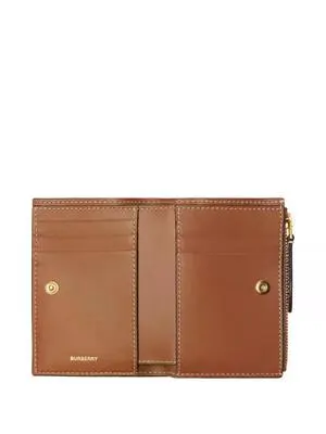 Burberry Small Check-print Bi-fold Wallet