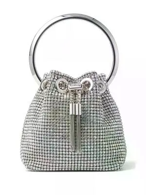 JIMMY CHOO Bon Bon Crystal-embellished Mini Bag