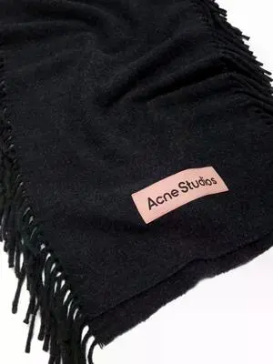 Acne Studios Mélange Scarf - Black