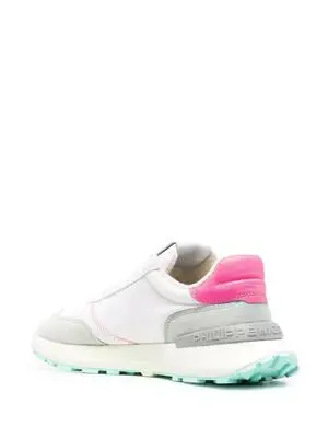 Philippe Model Logo Patch Low-top Sneakers - White