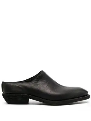 Guidi Slip-on Leather Mules