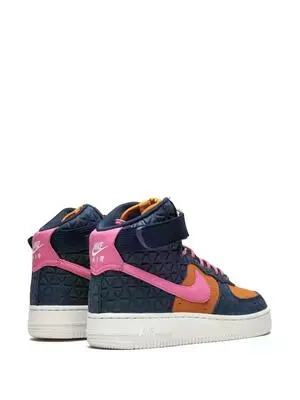 Nike Air Force 1 Hi Prm Suede Sneakers - Blue