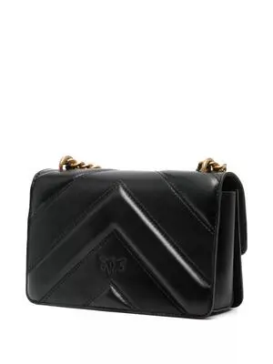 Pinko Mini Love One Cross Body Bag - Black