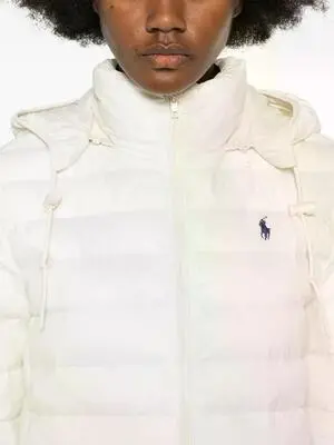 Polo Ralph Lauren Polo Pony Motif Quilted Jacket - Neutrals