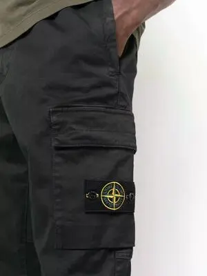 Stone Island Tapered-leg Cargo Trousers