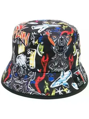 Philipp Plein Graphic-print Bucket Hat