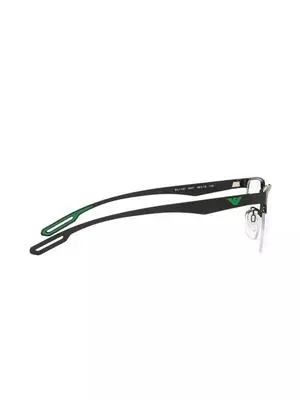 Emporio Armani Square-frame Glasses