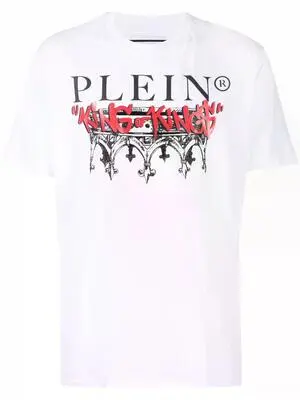 Philipp Plein King Plein Crew-neck Cotton T-shirt