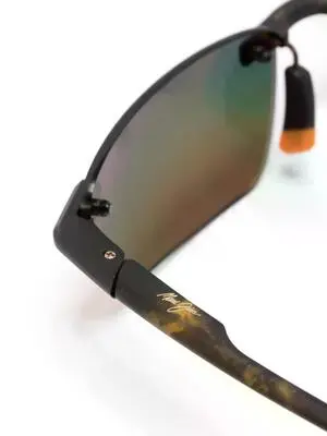 Maui Jim Polarized Rectangle-frame Sunglasses