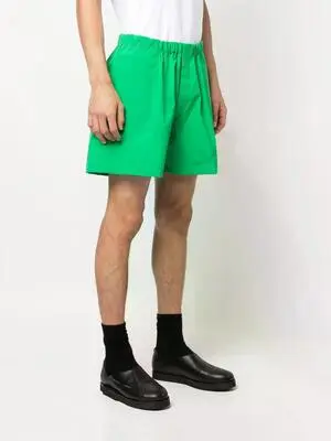 Mackintosh Captain Elasticated Waistband Shorts - Green