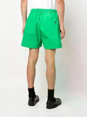 Mackintosh Captain Elasticated Waistband Shorts - Green