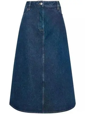 Studio Nicholson Baringo Denim Midi Skirt
