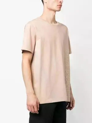 Balmain Logo-embossed Cotton T-shirt