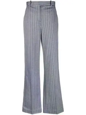 CIRCOLO 1901 Pinstripe Flared Trousers