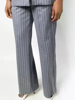 CIRCOLO 1901 Pinstripe Flared Trousers