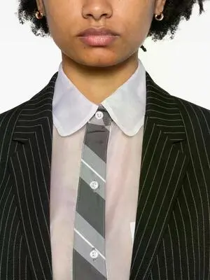 Thom Browne Organza Silk Shirt