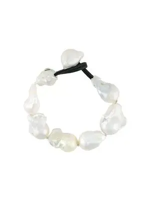 MONIES Pearl-embellished Bracelet - White