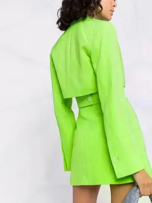 Jacquemus Bari Tailored Dress With Cut-out Detailing