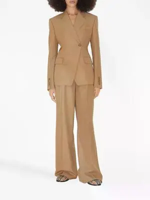 Burberry Single-breasted Wool Blazer