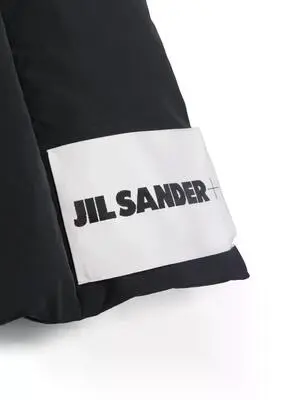 JIL SANDER Down Padded Scarf - Black
