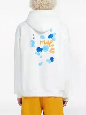 Marni Logo-print Cotton Hoodie