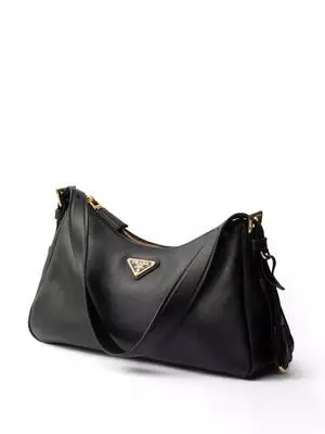 Prada Medium Aimée Shoulder Bag - Black