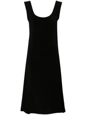 JIL SANDER Scoop-neck Midi Dress
