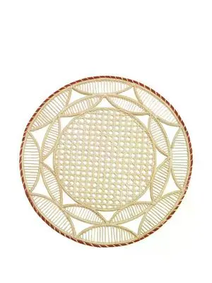 La DoubleJ Round Raffia Placemat