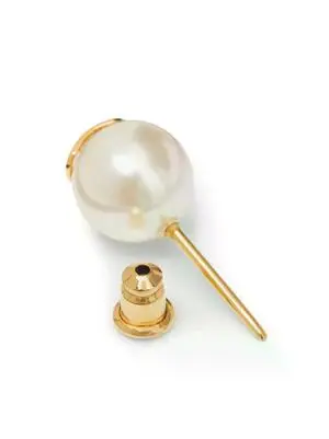 Valentino Garavani Vlogo Signature Pearl Stud Earrings