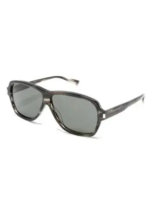 Saint Laurent Carolyn Oversized Sunglasses - Grey