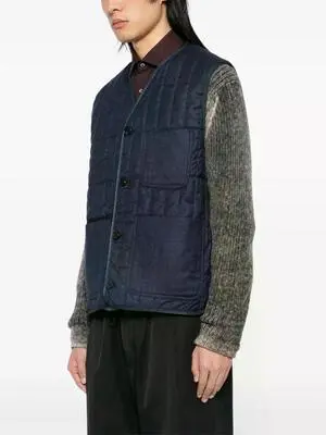 Paul Smith Flannel Quilted Gilet