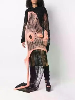 Rick Owens Spider Knitted Poncho