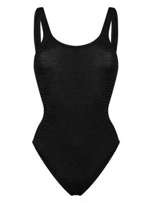 PARAMIDONNA Hailey Crinkled Swimsuit - Black