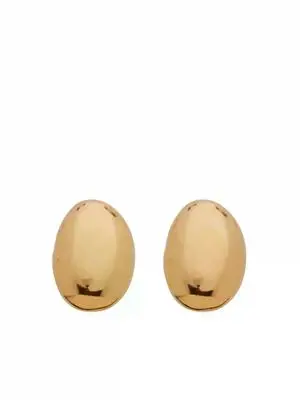 Monica Vinader Mini Nura Nugget Stud Earrings - Gold