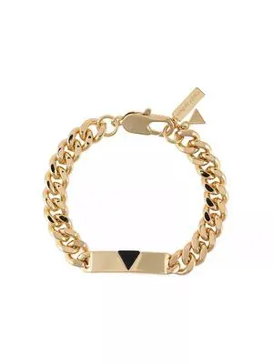 COUP DE COEUR Pyramid Tag Bracelet - Gold