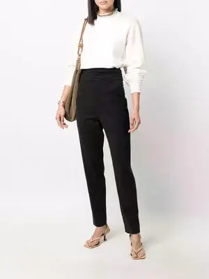 Isabel Marant Étoile Stoda High-waisted Tapered Trousers