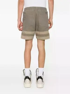 Rhude Logo-appliqué Cotton Shorts