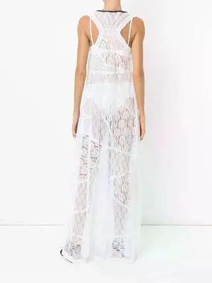 AMIR SLAMA Lace Beach Dress