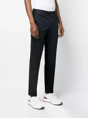 PT TORINO Slim-fit Cotton Tailored Trousers