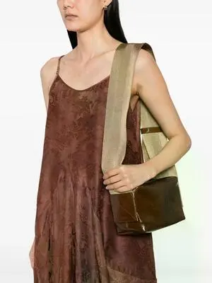 UMA WANG Leather Shoulder Bag
