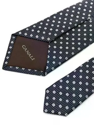 Canali Silk Jacquard Tie