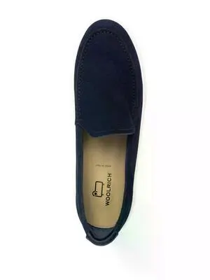 Woolrich Suede Slip-on Boat Shoes