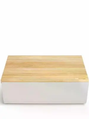 ALESSI Mattina Bread Box - Grey