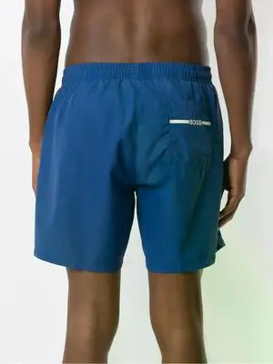 BOSS Logo Swim Shorts - Blue