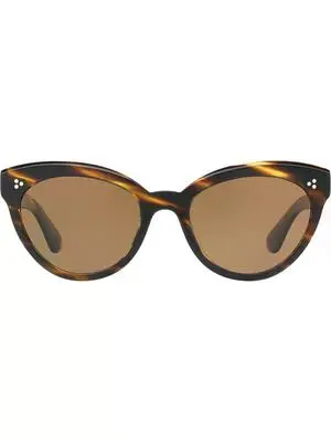Oliver Spencer Roella Cat-eye Sunglasses - Black